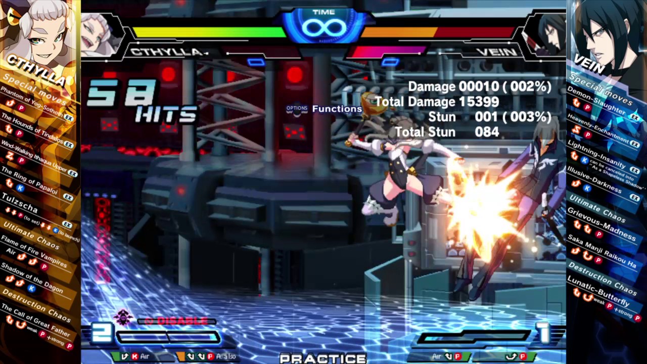 CHAOS CODE: Cthylla full screen combo + follow up. - YouTube