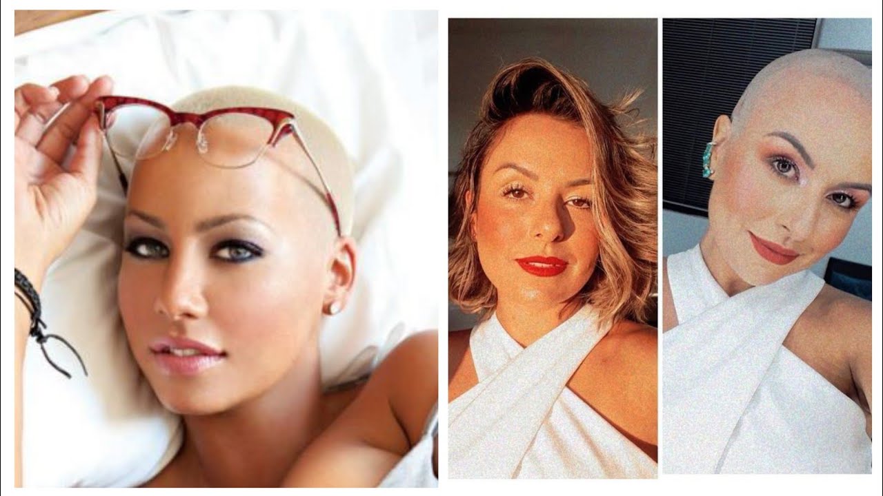 Working Women Shaved Their Head By Their Designer //Bald HeadShaved ...