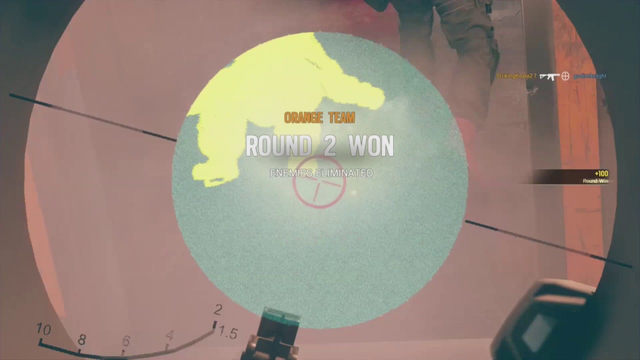 Glaz's thermal scope Gameplay!!! - YouTube