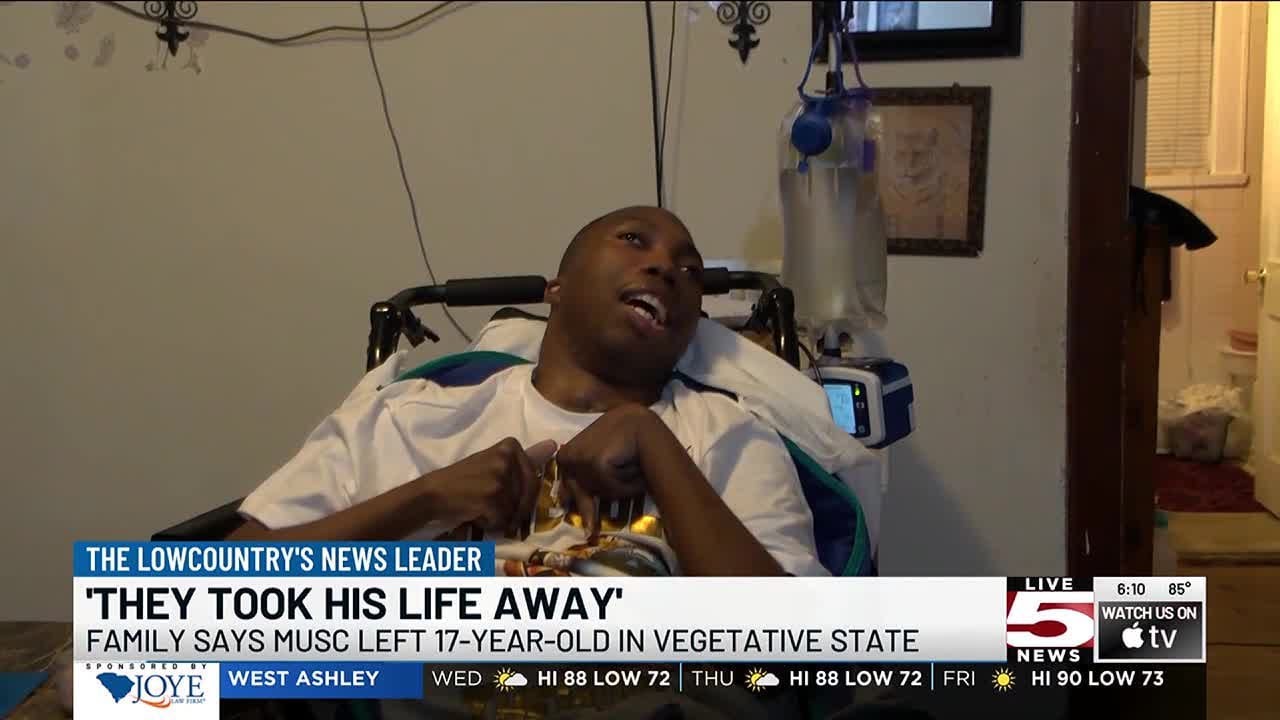 VIDEO: ‘They took his life away’: Family says MUSC left 17-year-old ...