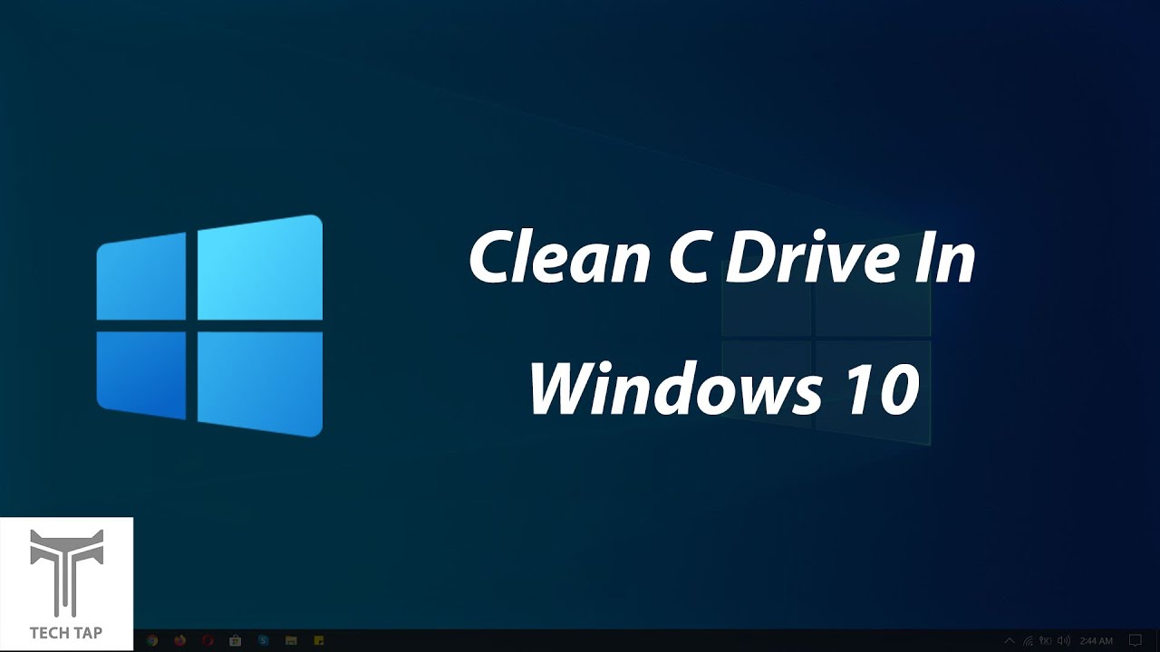 How to Clean C Drive in Windows 10! - YouTube