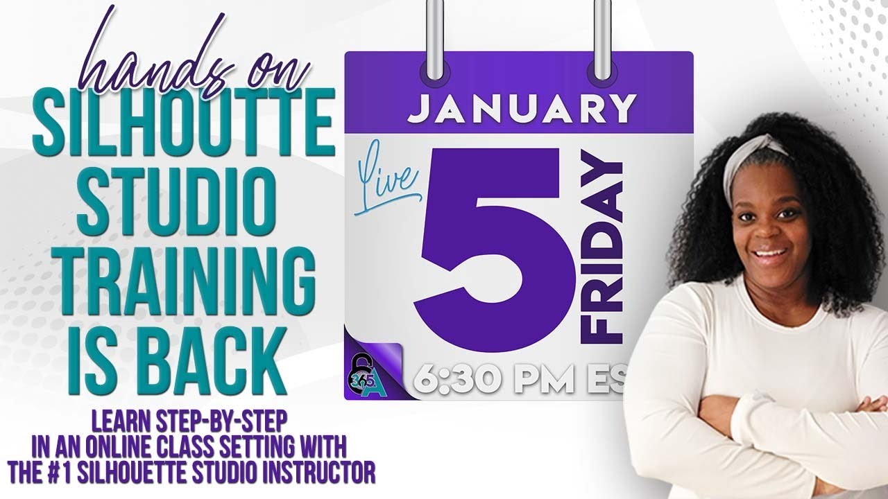 Learn Silhouette Studio Hands-on With a Live in Class Instructor - YouTube