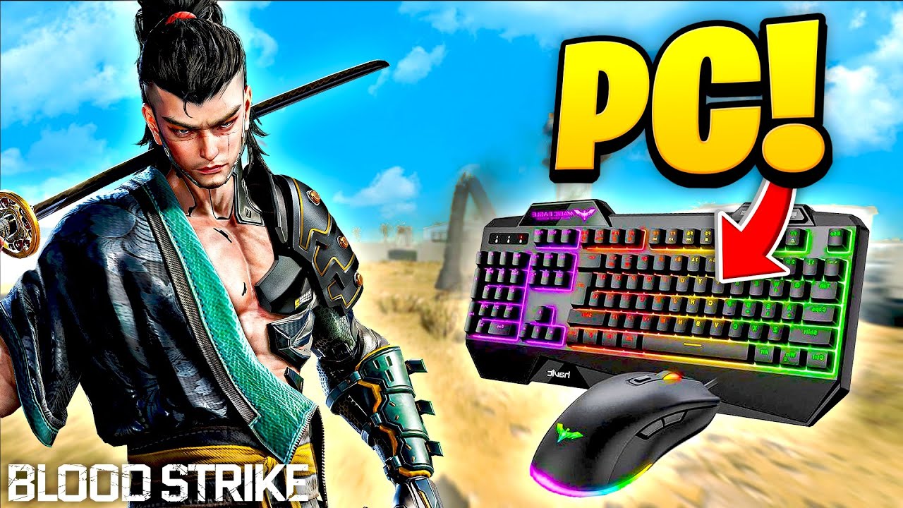 I PLAYED BLOODSTRIKE ON *PC* (Blood Strike PC Squad Ranked Gameplay ...