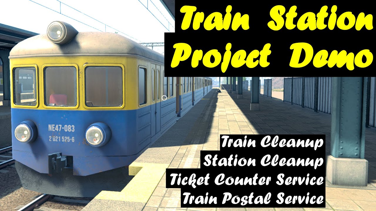 Train Station Project Demo - YouTube