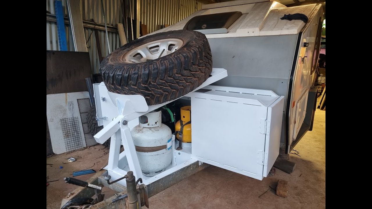 Pantry box build on the Tvan - YouTube