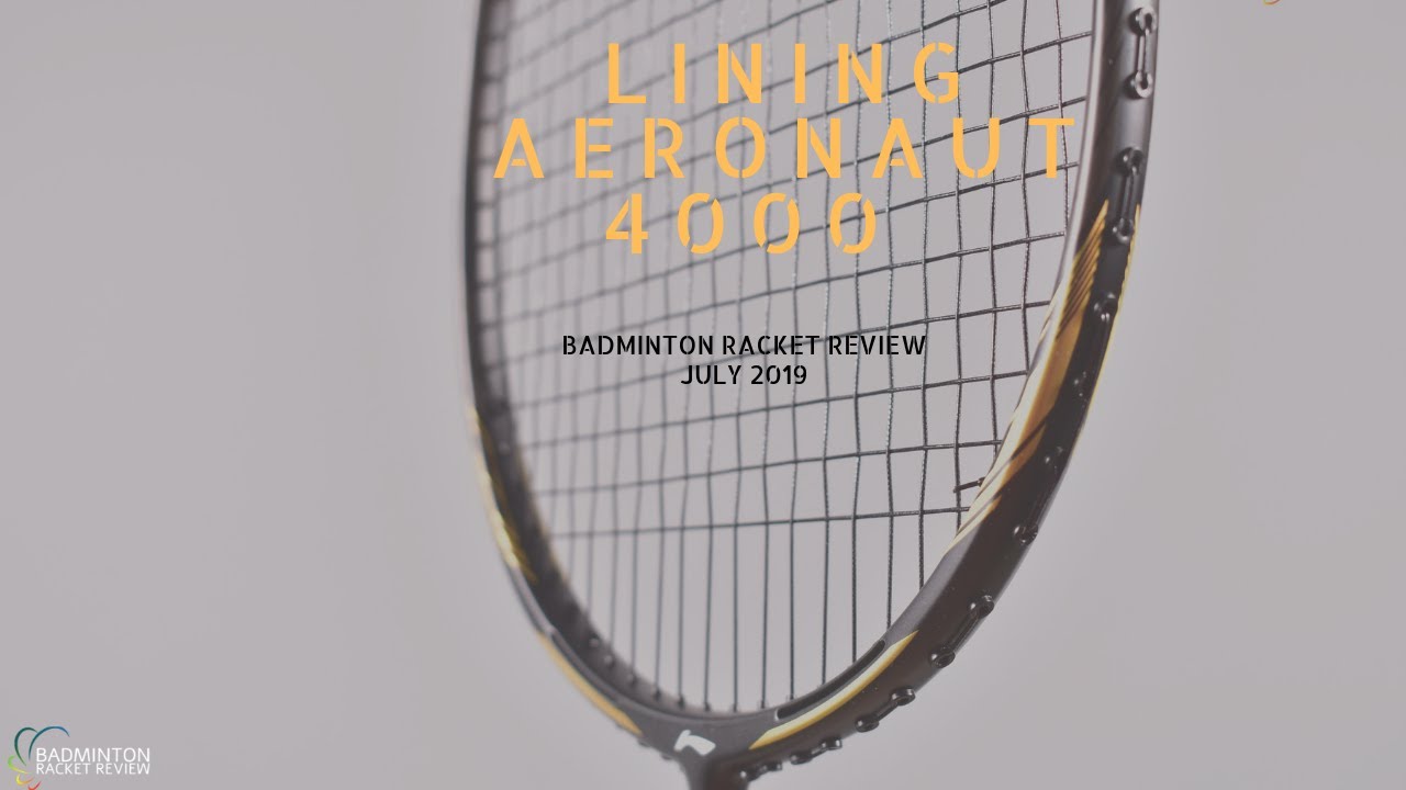 Li Ning Aeronaut 4000 Badminton Racket Review - YouTube
