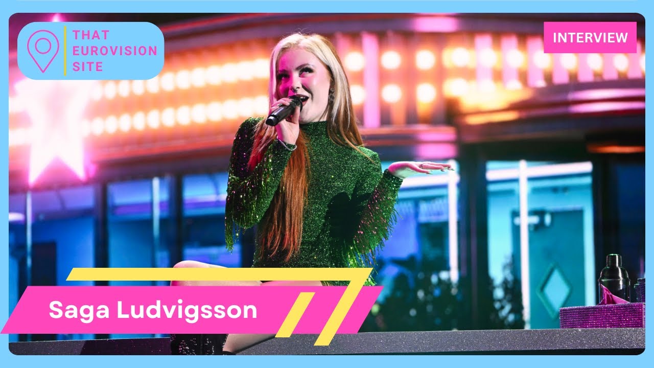 TES Interviews: Saga Ludvigsson - Pre-Melodifestivalen final - Sweden ...