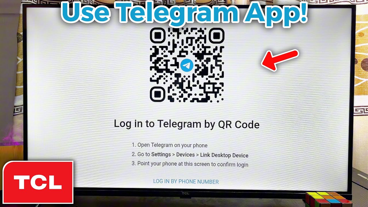 How to Use Telegram on TCL Smart TV - YouTube