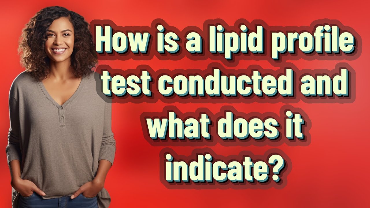 How is a lipid profile test conducted and what does it indicate? - YouTube