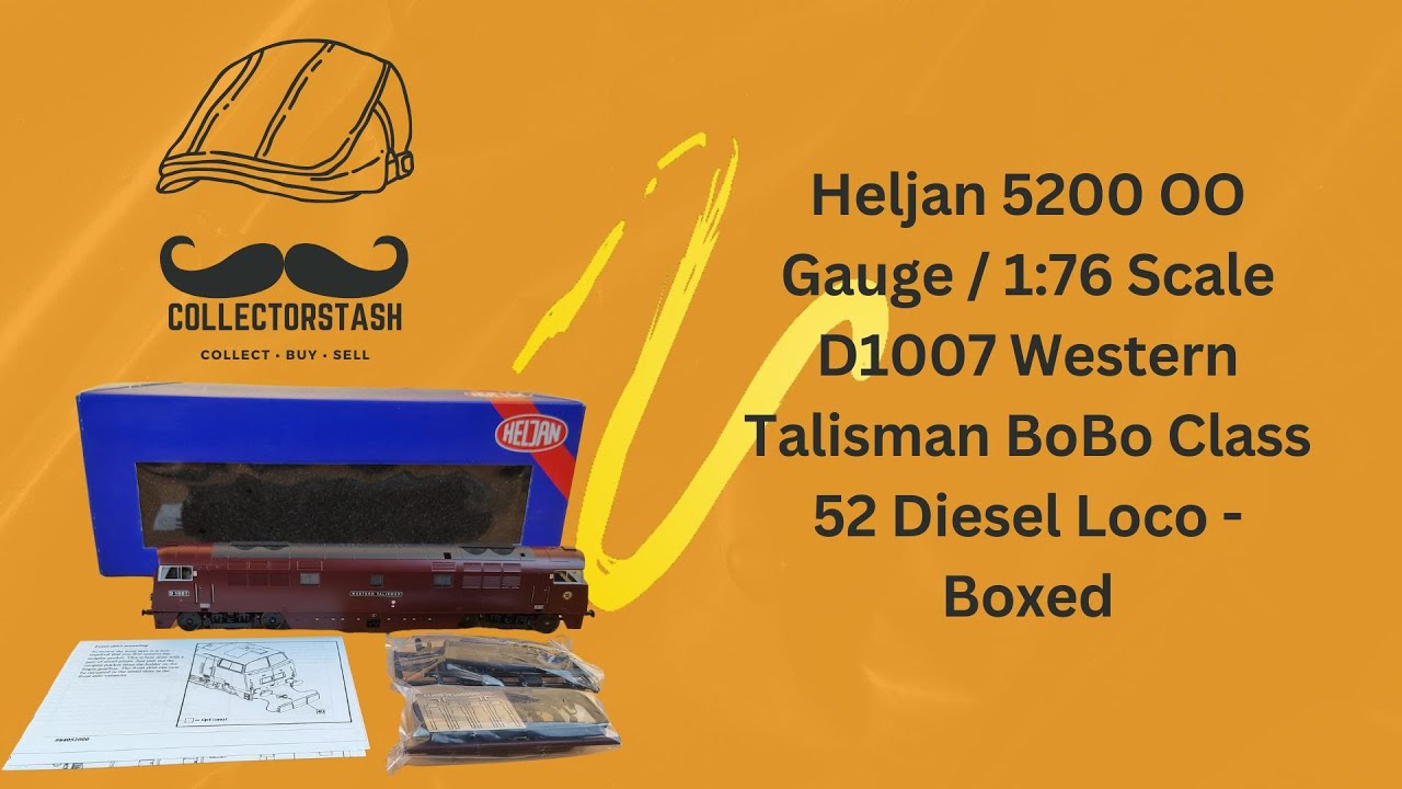 Heljan 5200 D1007 Western Talisman BoBo Class 52 Diesel Loco - Boxed ...