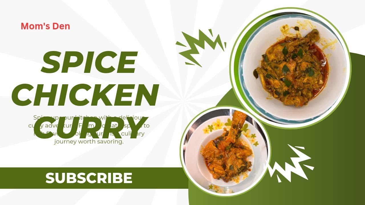 Spice chicken curry |testy chicken recipe |Easy recipe |mom’s Den - YouTube