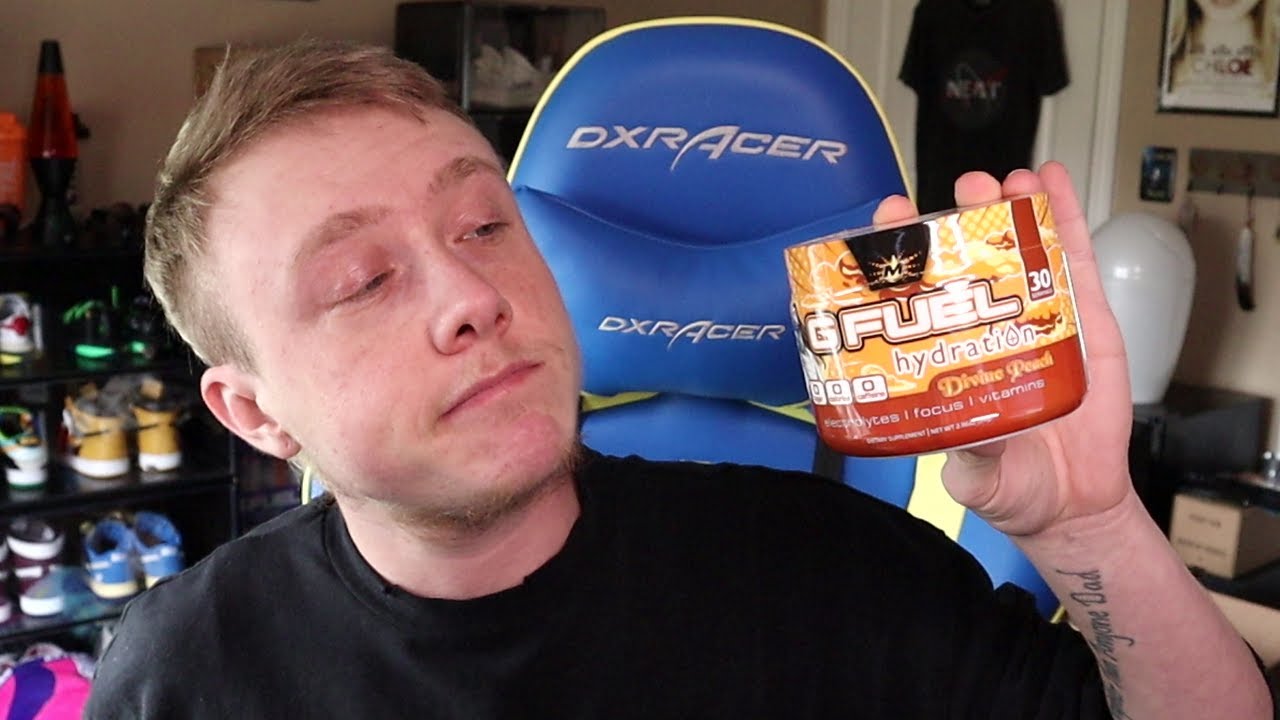 GFuel's DIVINE PEACH Hydration Flavor Taste Test & Review - YouTube