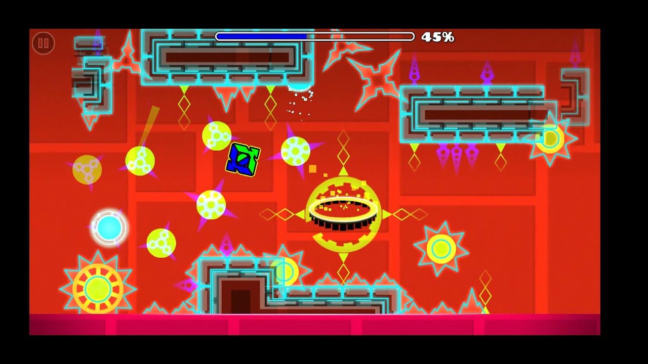 geometry dash (2.11) (easy demon)- pixel parade by jeyzor 100% - YouTube