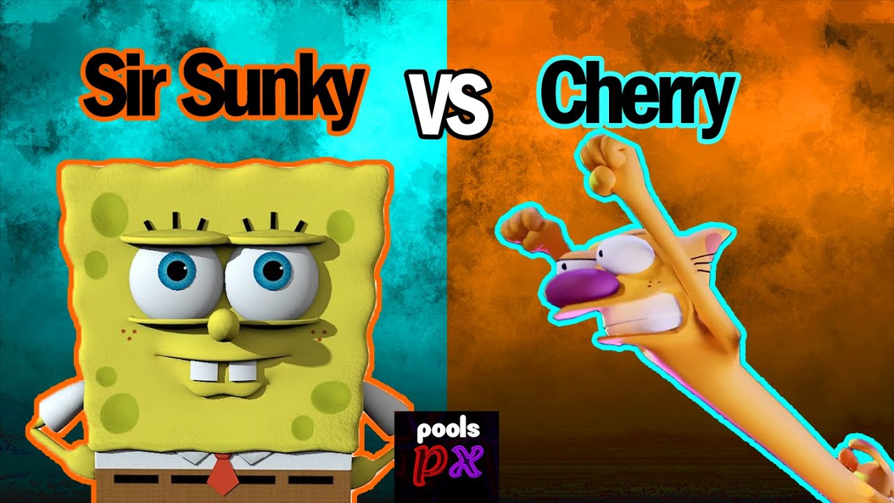 PX Pride - Pools - Sir Sunky(Spongebob) vs Cherry (CatDog) - YouTube