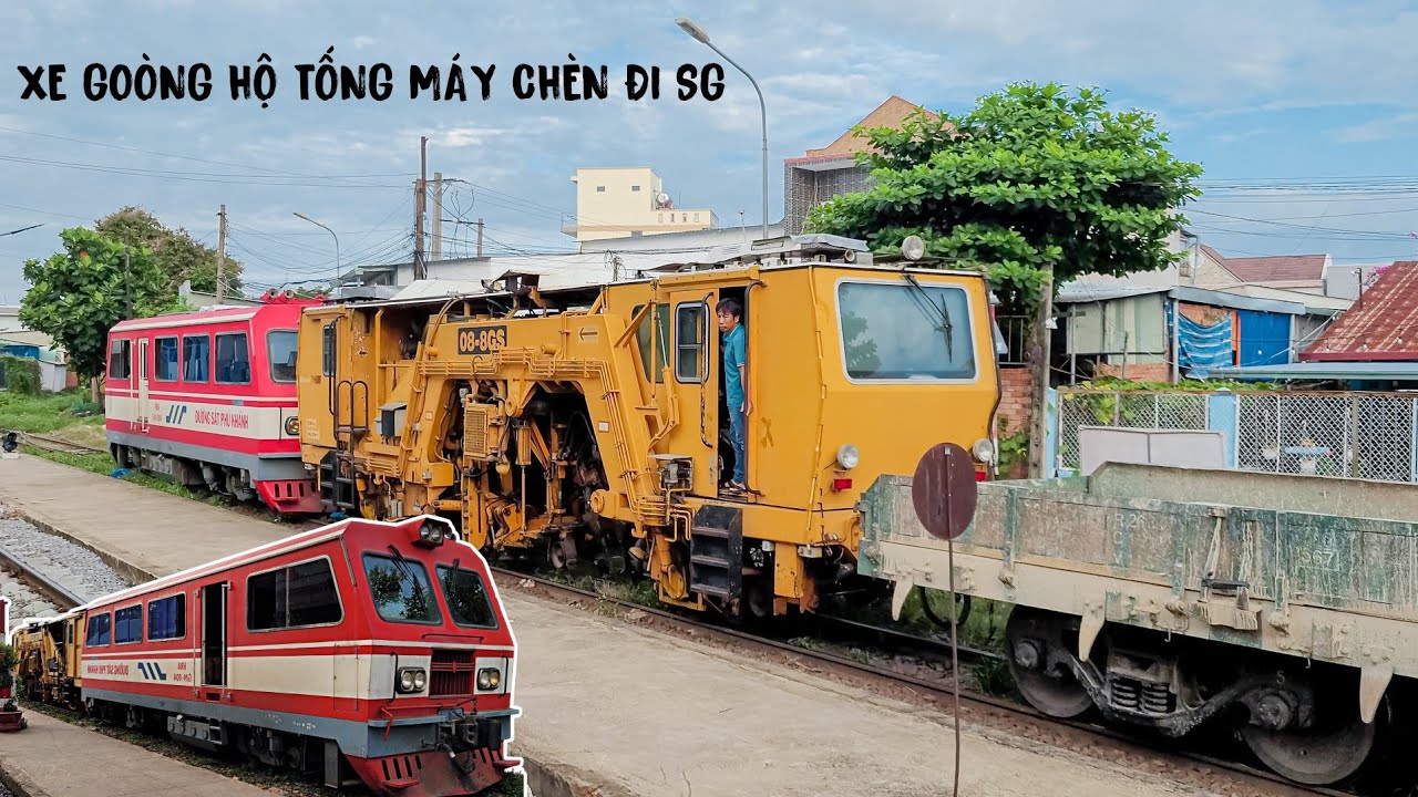 CỰC HIẾM - XE GOÒNG GM-004 HỘ TỐNG MÁY CHÈN 08-8GS (LIỀN MÁY) TỪ NHA ...