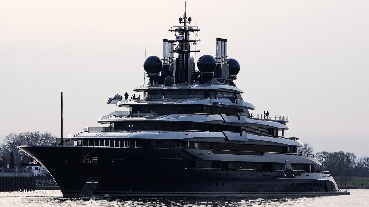 LUMiNANCE yacht | maiden voyage of brand new LURSSEN superyacht under ...