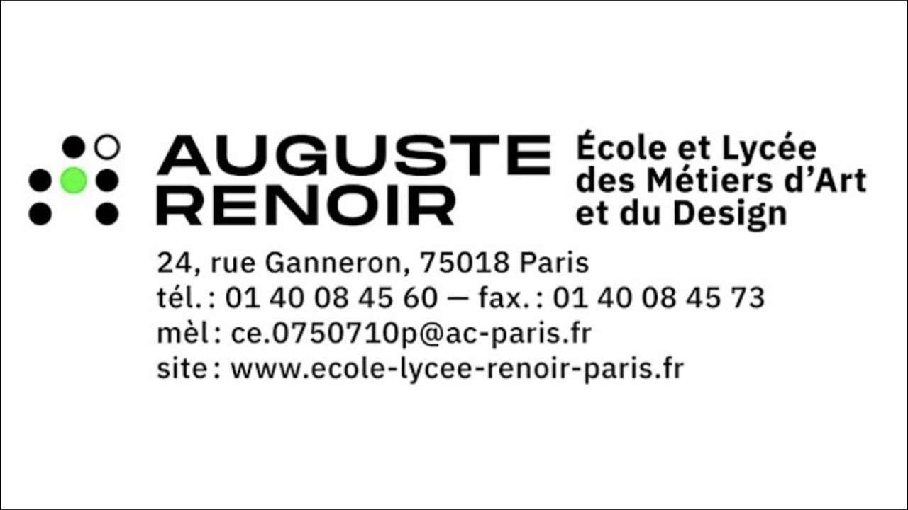 Présentation du DNMADe Graphisme : Image de Communication - ELMAD RENOIR -vendredi 28 janvier ...