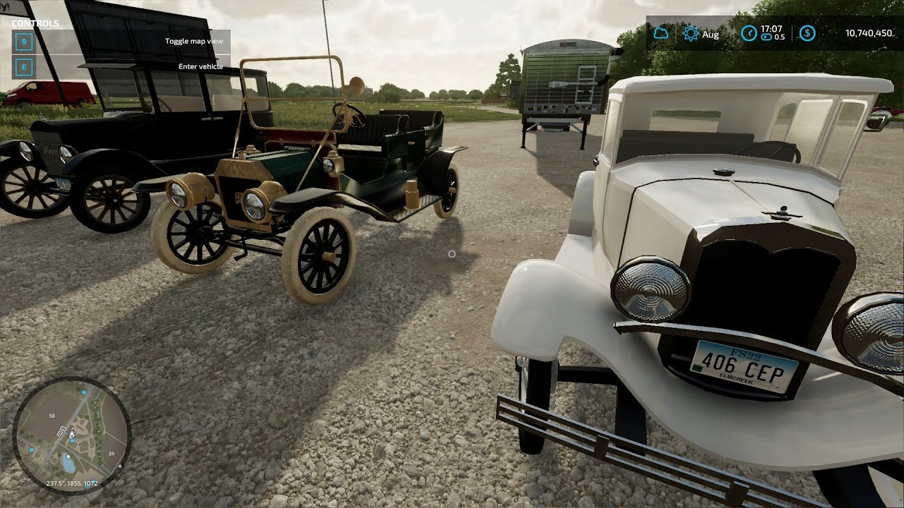 Ford model T and model A v1.0 FS22 FS22 MOD REVIEW PC 1440P 2022 - YouTube