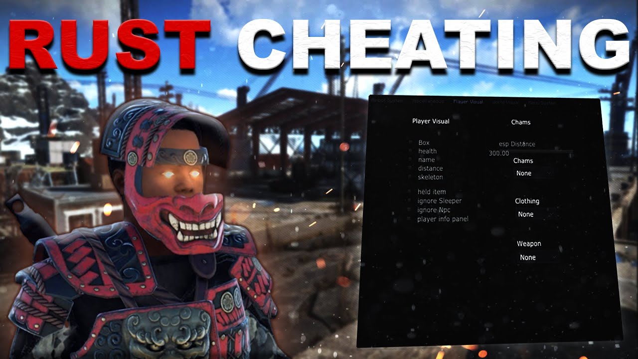 Rust CHEATING on offical server WITH MOST POPULAR CHEAT $6 - YouTube