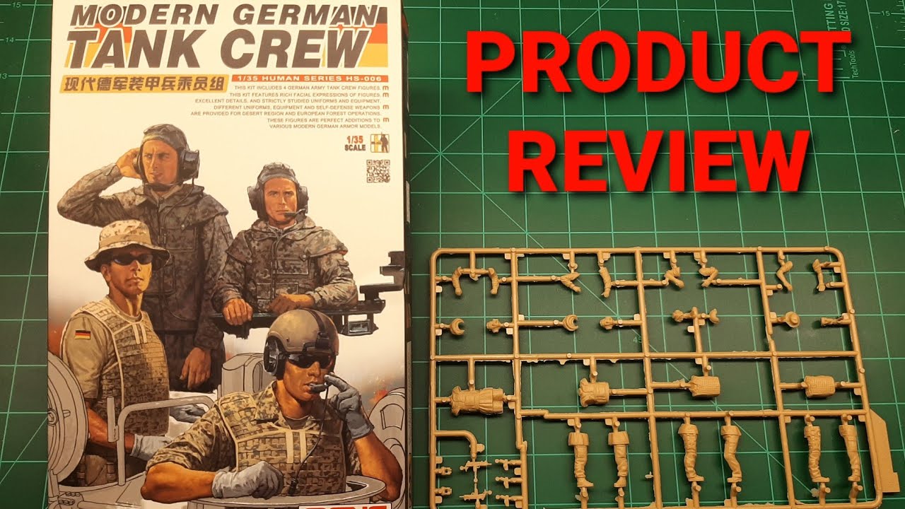 Meng Moderen German Tank Crew 1/35 Product Review (Video #71) - YouTube