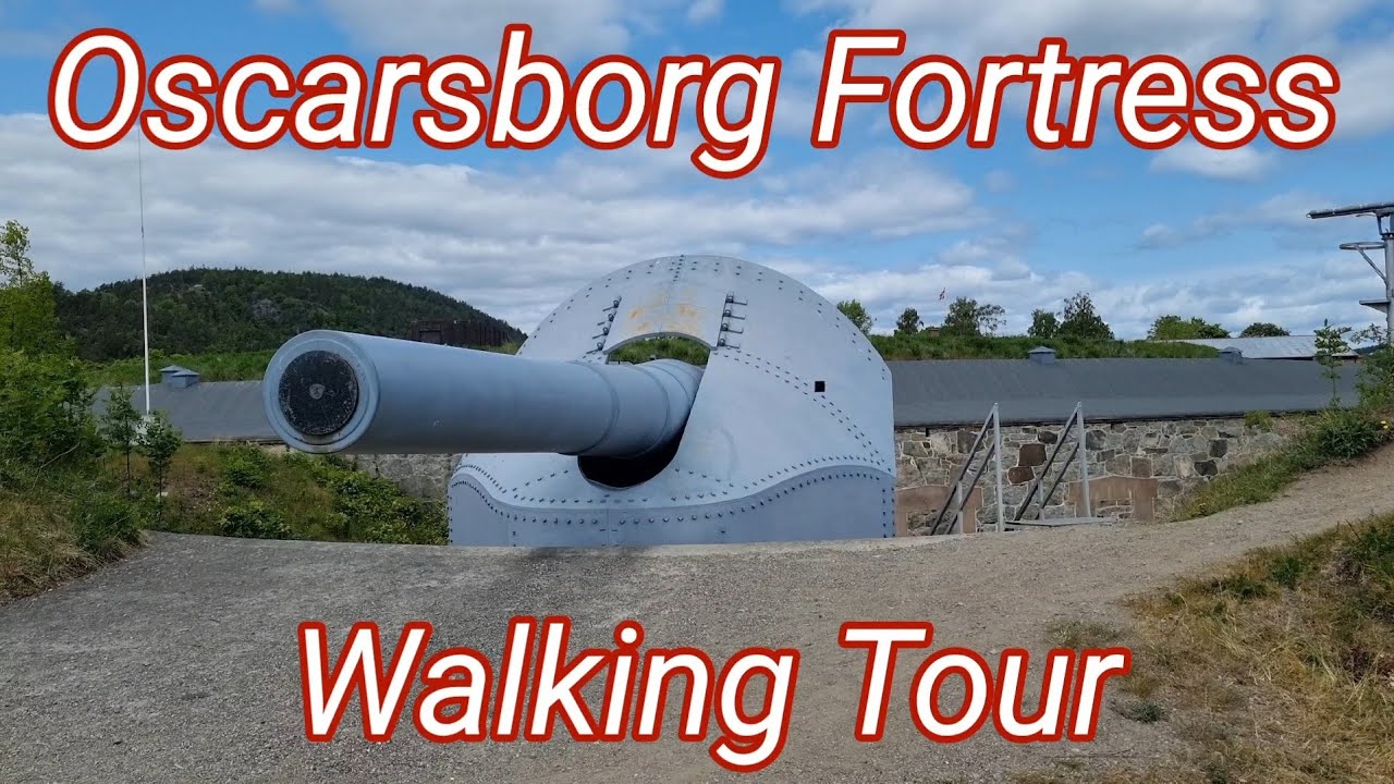 Fortress Walk In Norway - The Historic Oscarsborg in Oslofjord - YouTube
