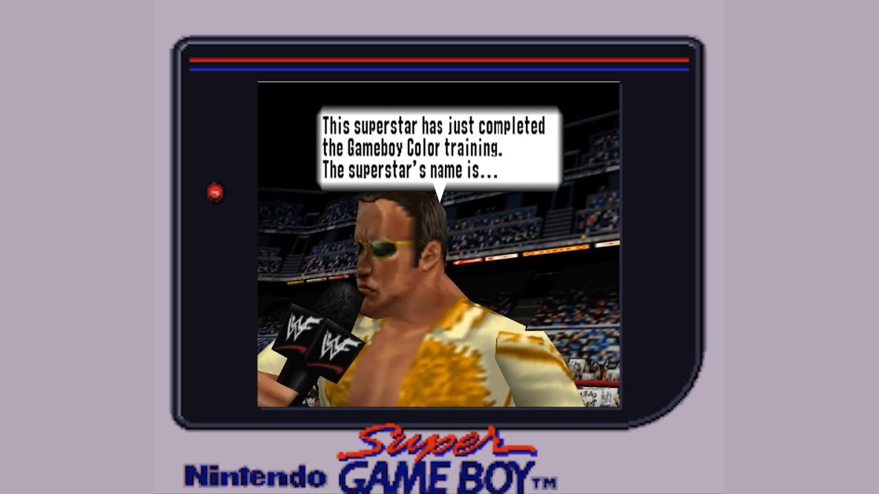 The Cancelled WWF No Mercy Game Boy Color Game - YouTube