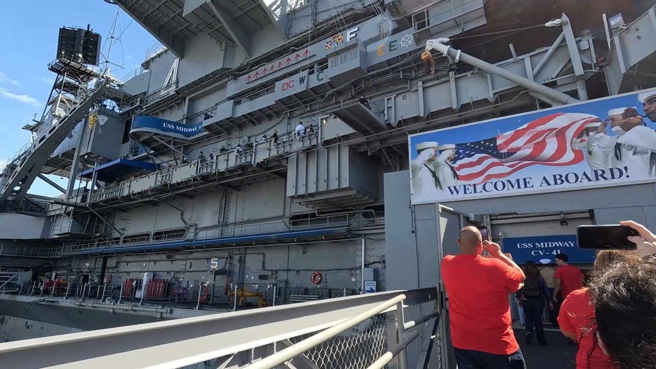USS Midway Tour - YouTube