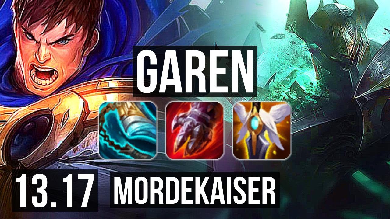 GAREN vs MORDE (MID) | 12/1/9, 2.8M mastery, Legendary | NA Master | 13 ...