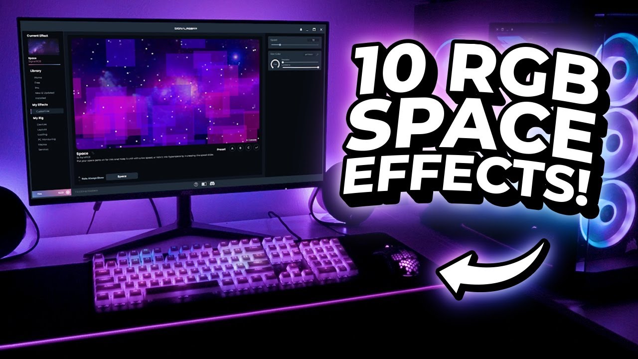 10 Space RGB Profiles For All Brands - YouTube