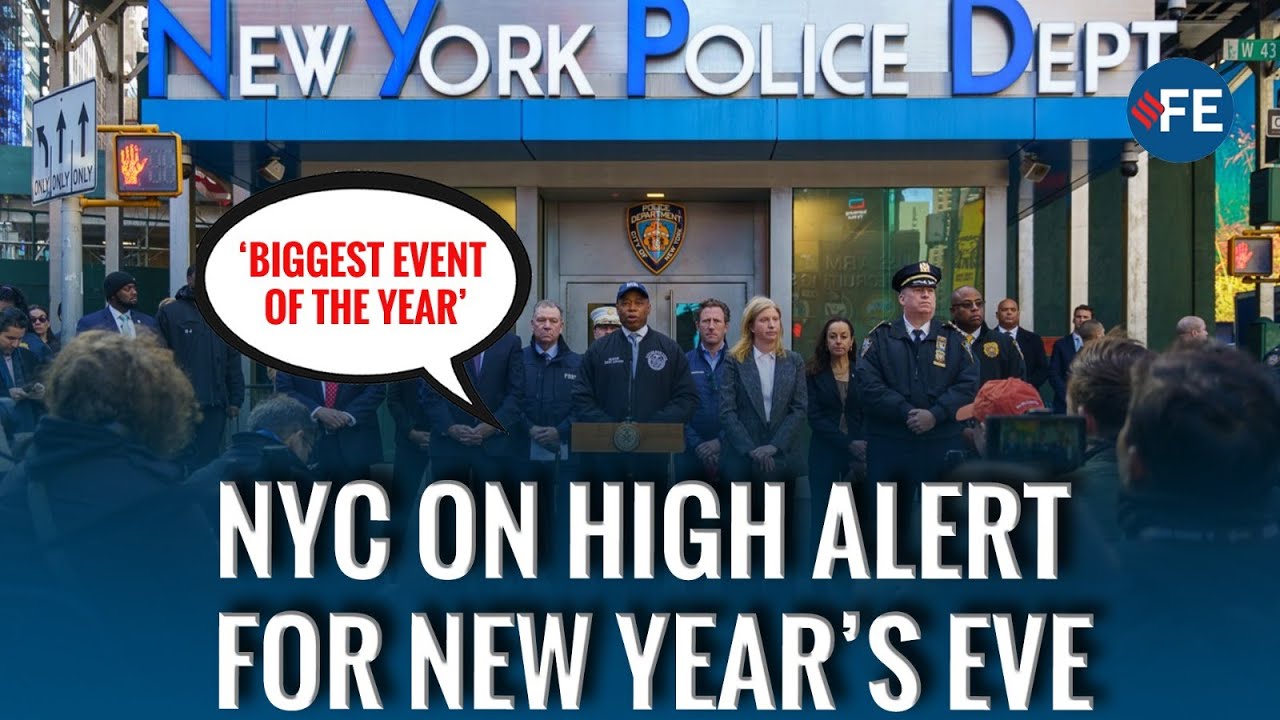 NYC on High Alert for Times Square New Year’s Eve | Massive NYPD ...