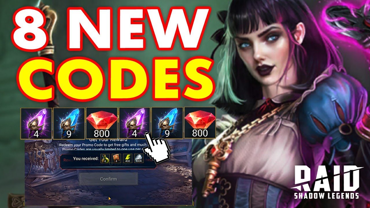 Raid Shadow Legends Promo Codes 2025 | Raid Shadow Legends Codes 2025 ...