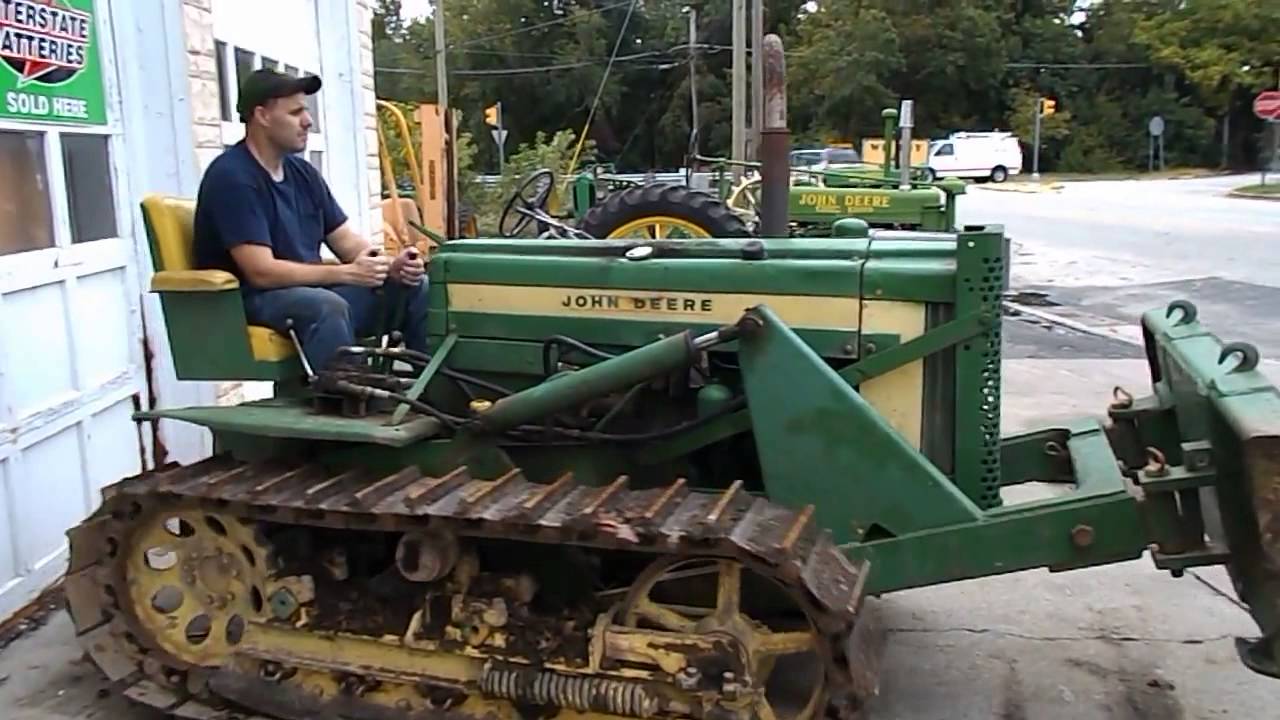 John Deere 420 Crawler coming for Sale in NJ - YouTube