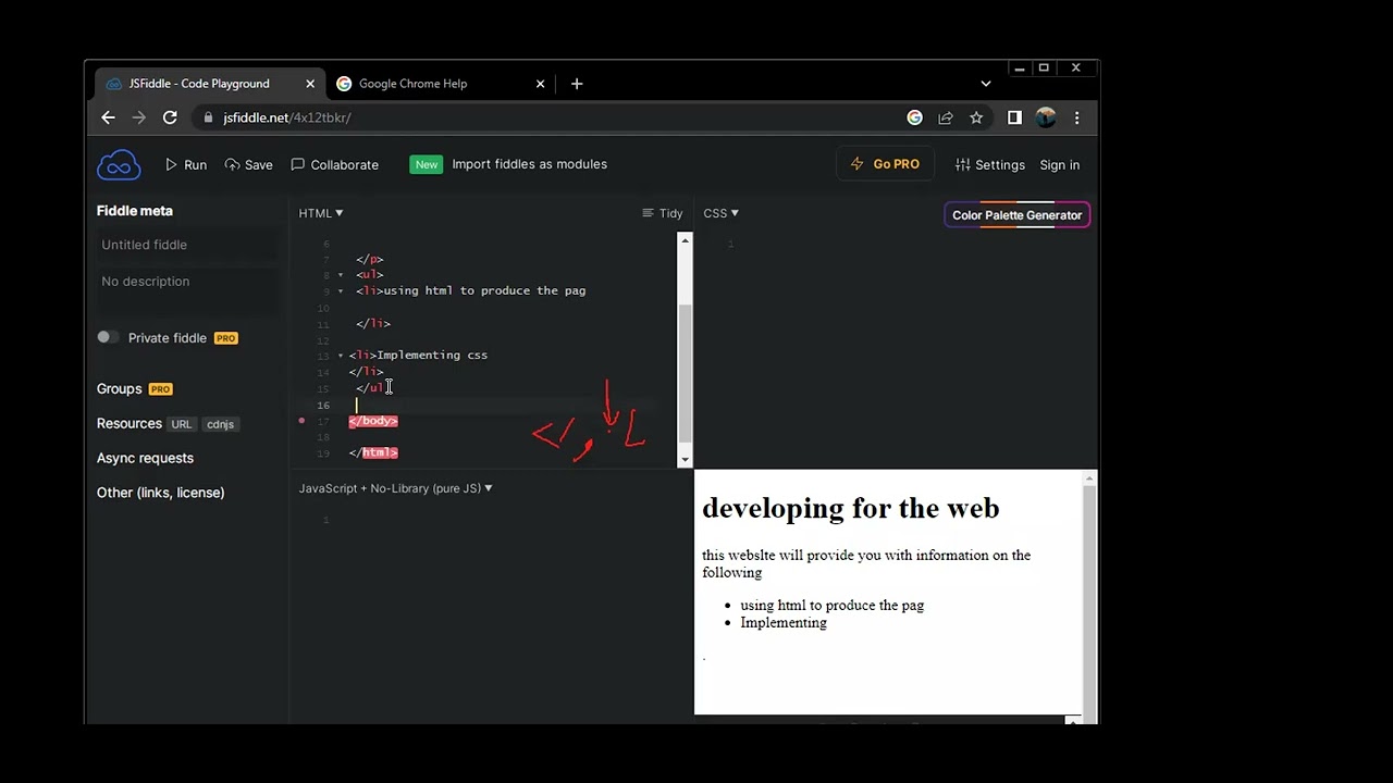 Youngster Class 17 Part 2 Saving Html Codes Locally Inside The Computer In Text File Youtube