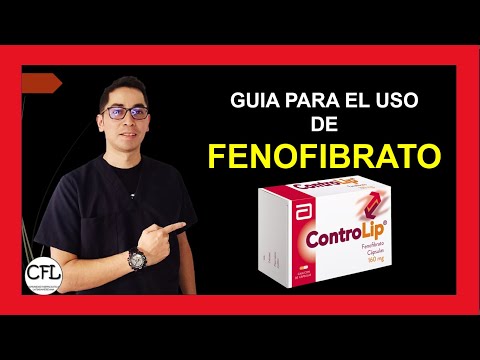 FENOFIBRATO Cápsula 💊 [Para que sirve CONTROLIP y como USARLO!!] INFORMACION COMPLETA ☑️