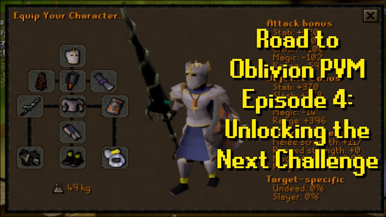 Tackling One of OSRS's PVM Milestones | Road to Oblivion PVM Episode 4 ...