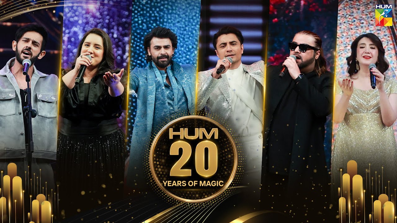 #20YearsOfMagic | HUM TV 20th Anniversary Celebration | Ali Zafar, Ahmed Jahanzeb & Yashal ...