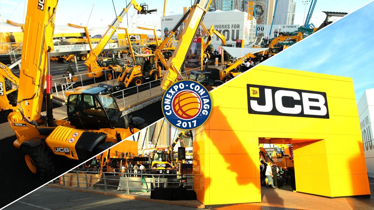 JCB Booth at CONEXPO 2017 - Highlight - YouTube