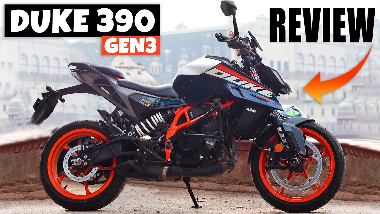 KTM DuKe 390 Gen3 Full Review - Now 2.95 Lakh Only!! - YouTube