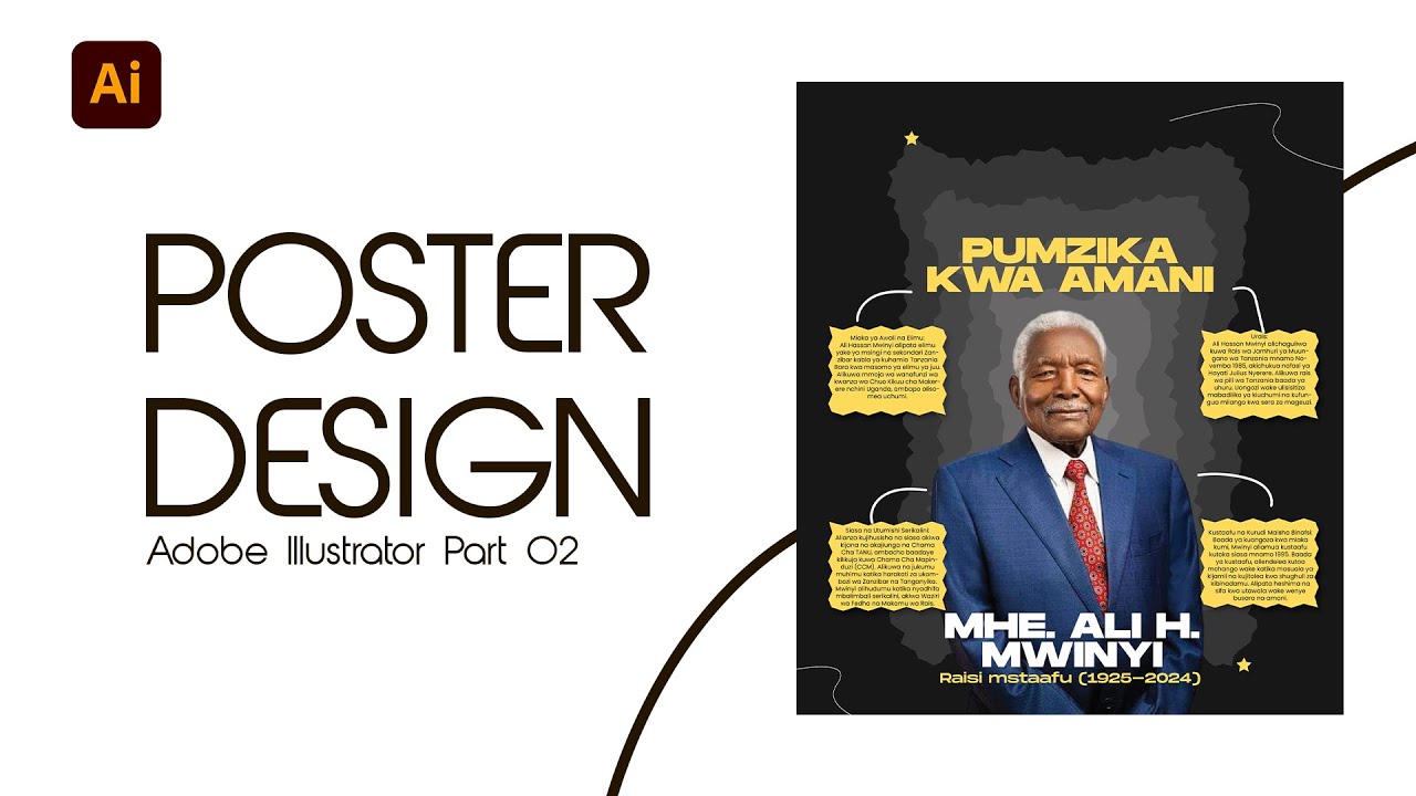 Mastering Poster Design Part 02 | Adobe Illustrator Tutorial - YouTube