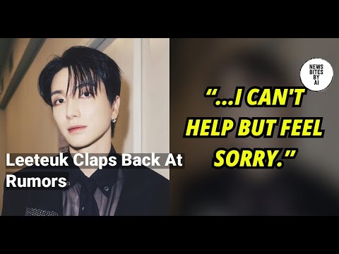 Leeteuk Responds To 18-Year Age-Gap Dating Rumors With A Witty Clarification