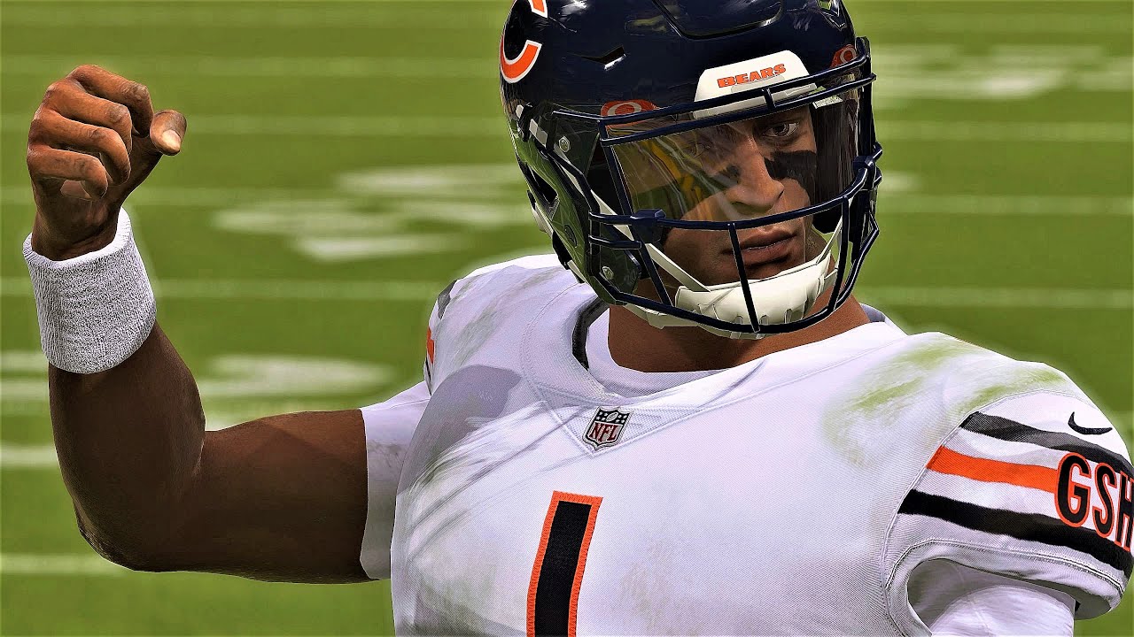 Madden 21 Justin Fields Bears vs Browns Week 3 2021 Schedule Season ...