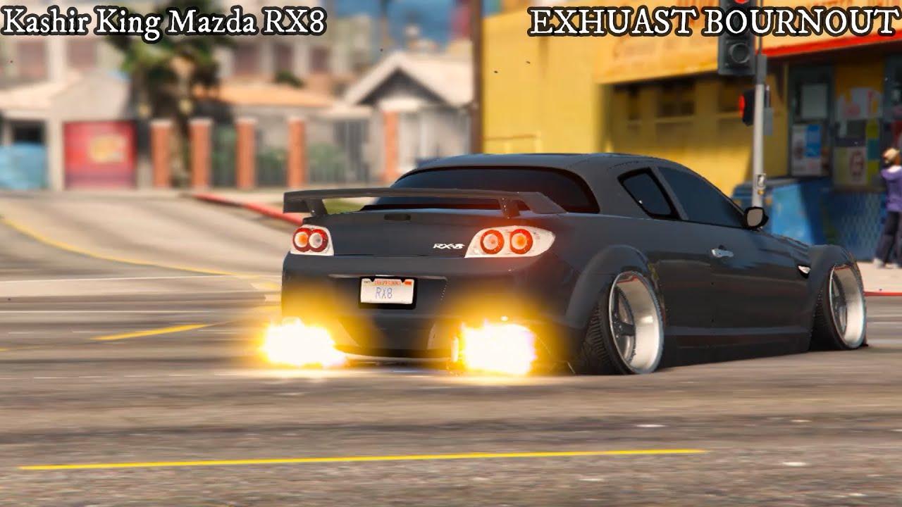 Kashir King Mazda RX8 Silver ColourModified Rolling Track Drifitng ...