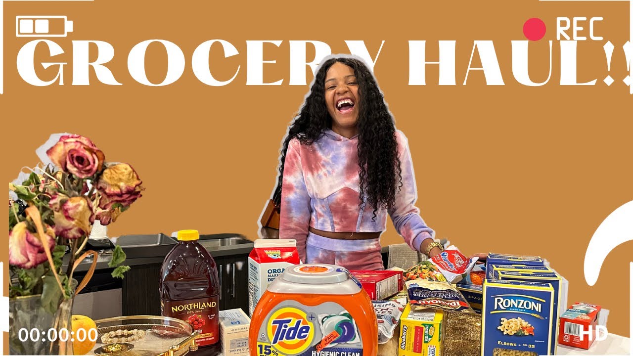 SHOPRITE GROCERY HAUL! - YouTube