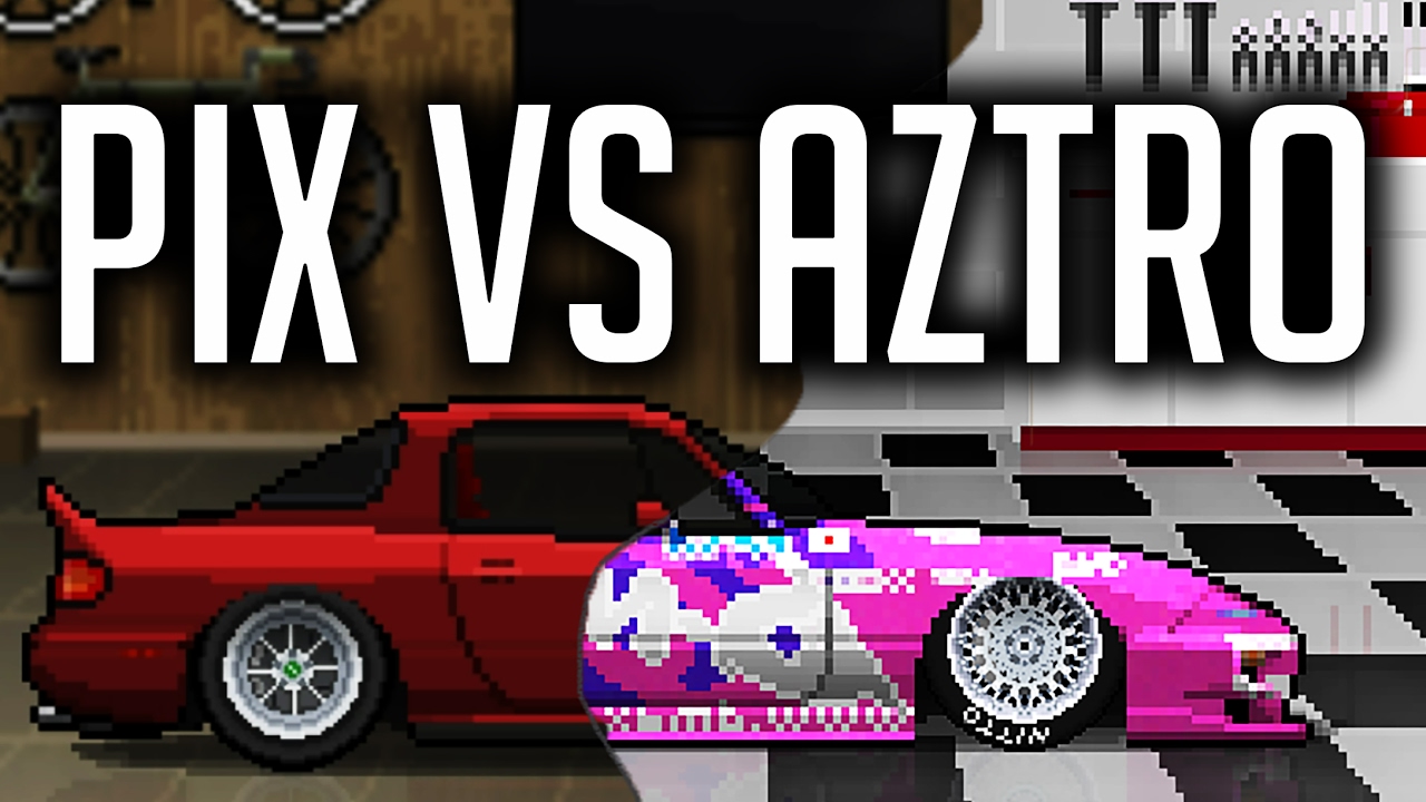 Pixel Car Racer I Mazda Miata Battle! I Collab With Aztro I - YouTube