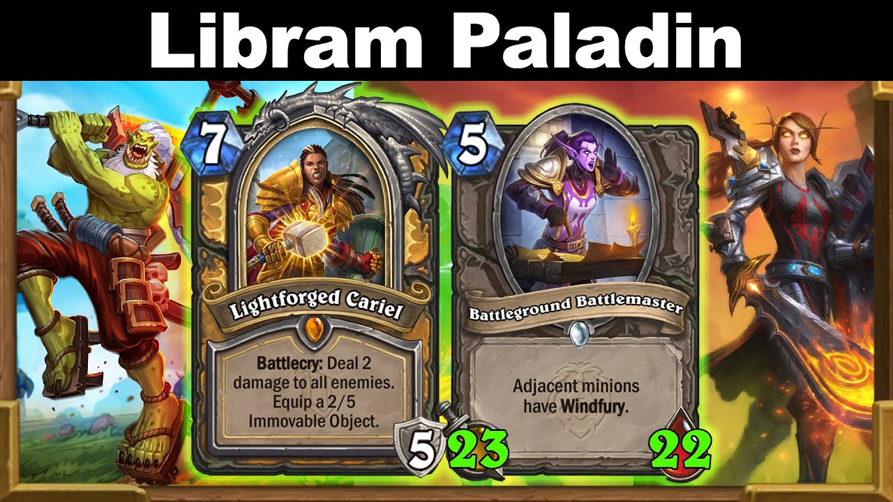 Battlemaster Is OP In Libram Paladin! Best Standard Deck Fractured in ...