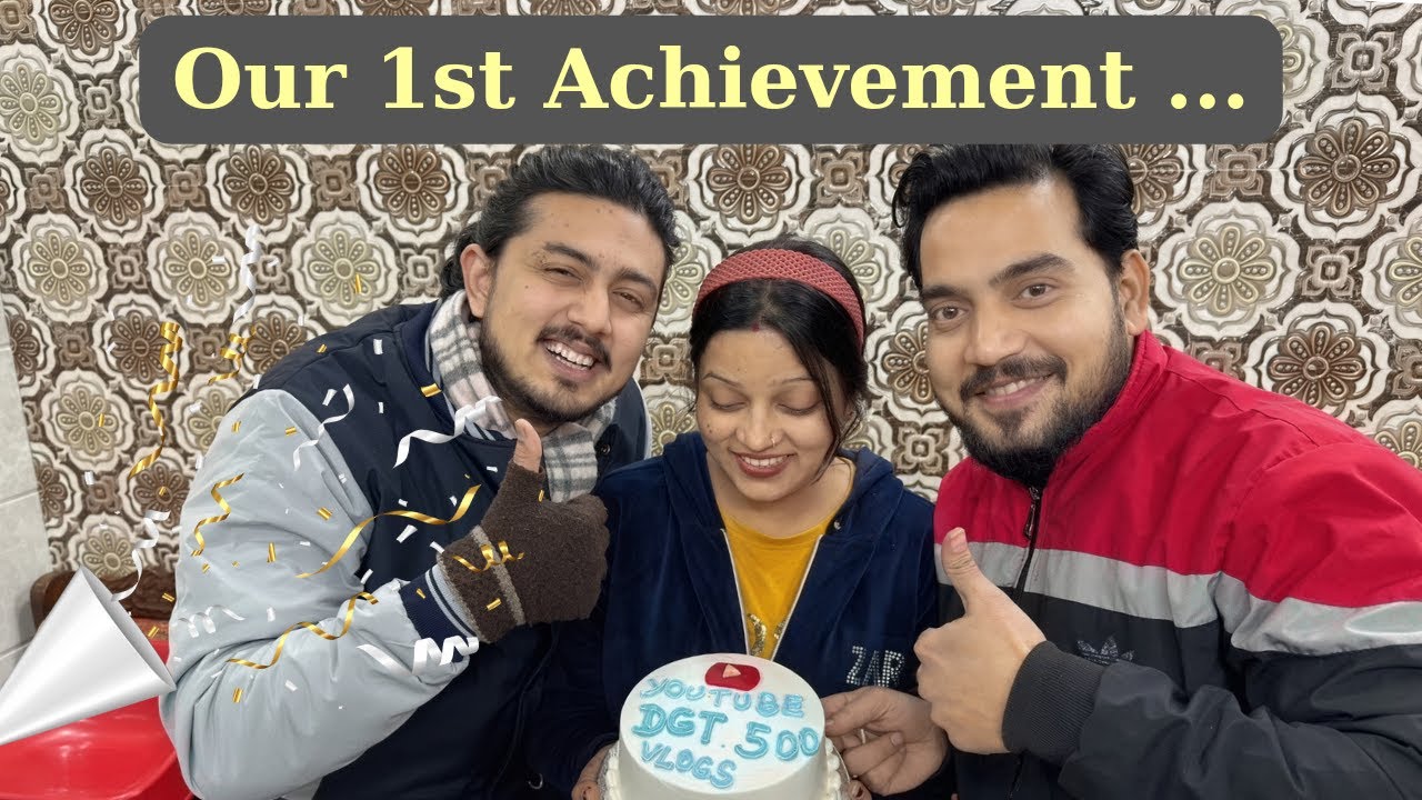 Our 1st Achievement On Youtube...🤩🎉( Vlog 18) || Dilip || gayatri ...