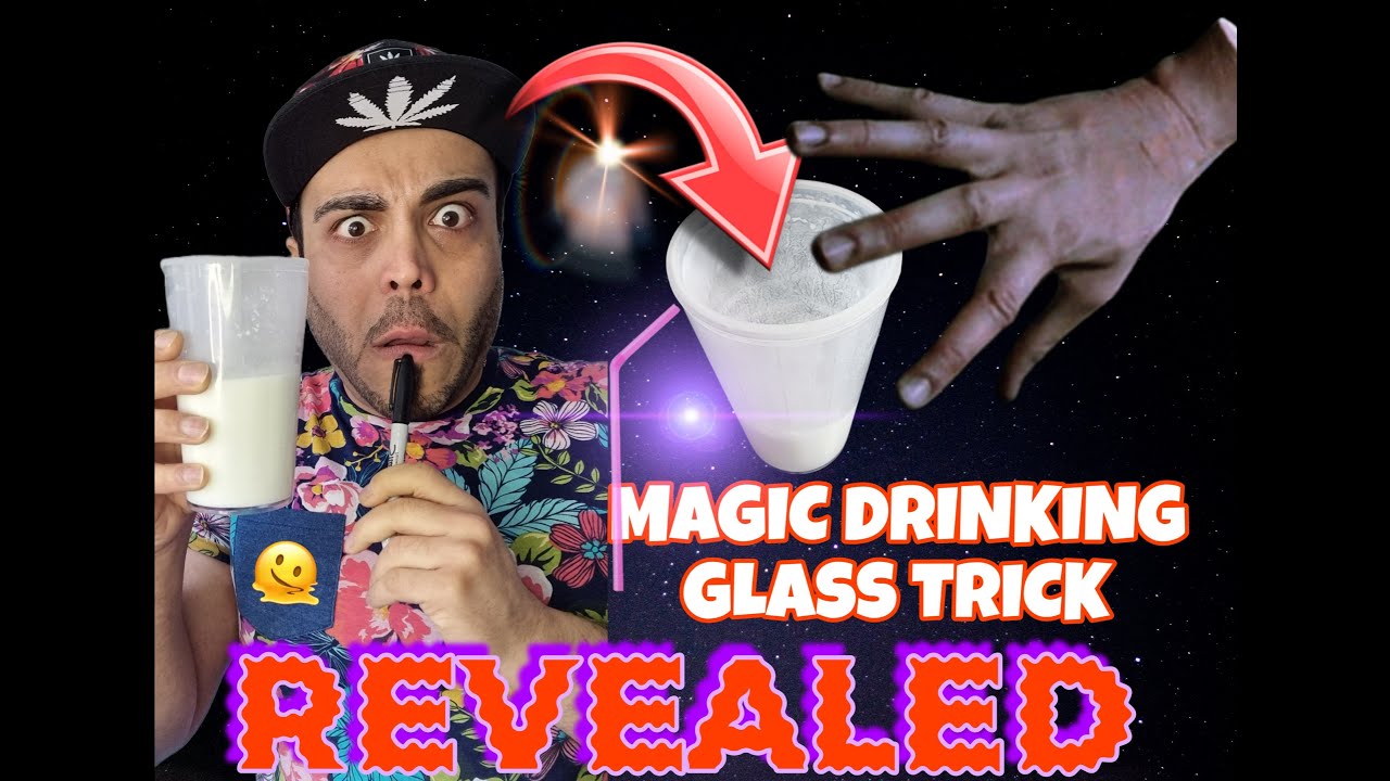 Magic Drinking Water Glass Goes Empty #magic #tricks #trending #viral # ...