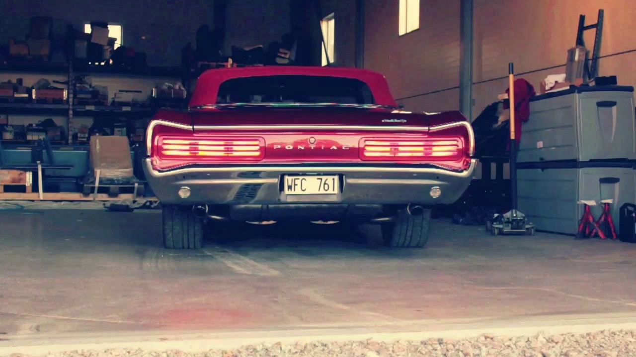 Taking the 1966 Pontiac GTO Convertible for a ride, LS3 swap - YouTube