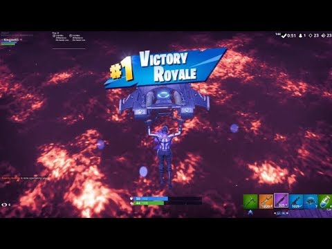 High Kill Solo Vs Squad Floor Is Lava LTM Gameplay Season 8 (Fortnite Ps4 Controller)