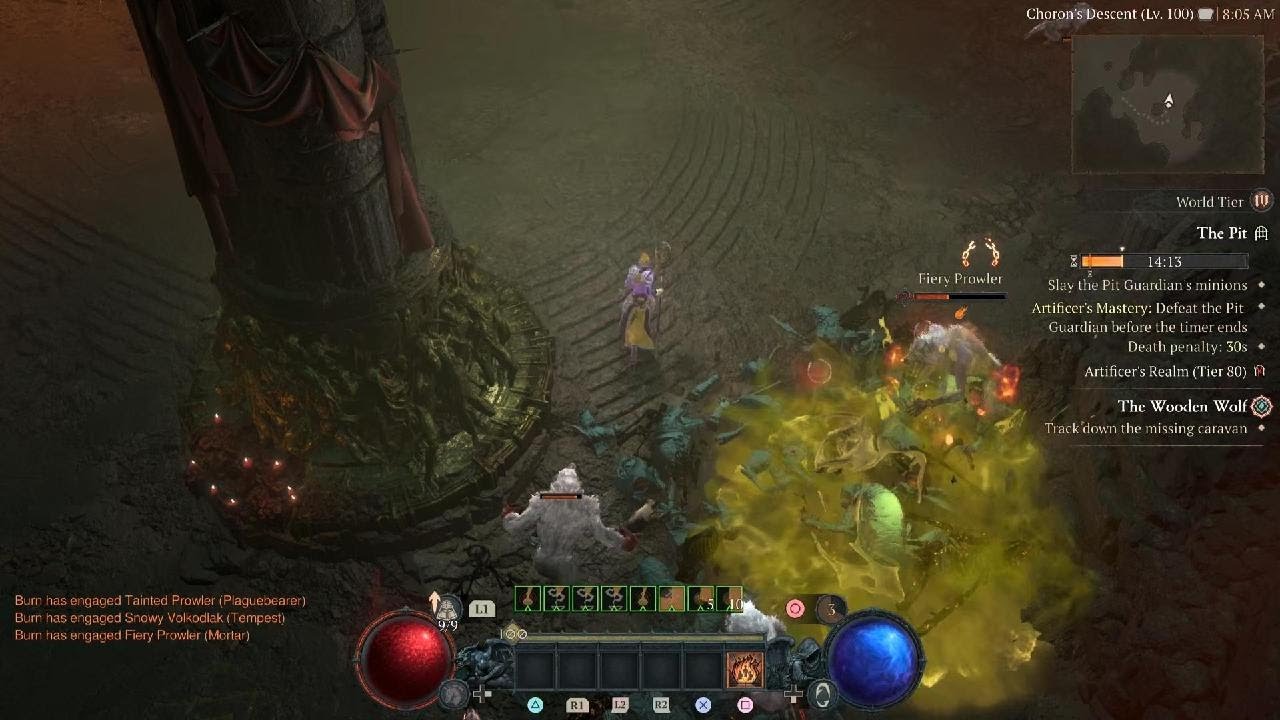Diablo IV Pit 80 Incinerate Only - YouTube